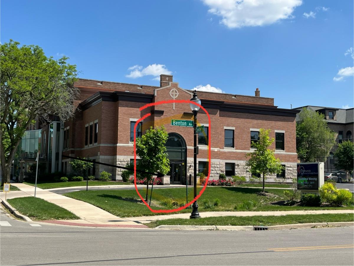 Parking and access to Community United Methodist Church - Naperville Chorus